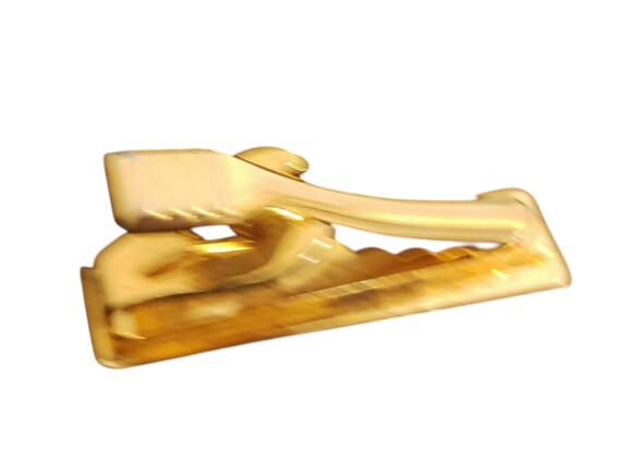 Gold toned Colt AR-15 Tie Clip Bar - Gem