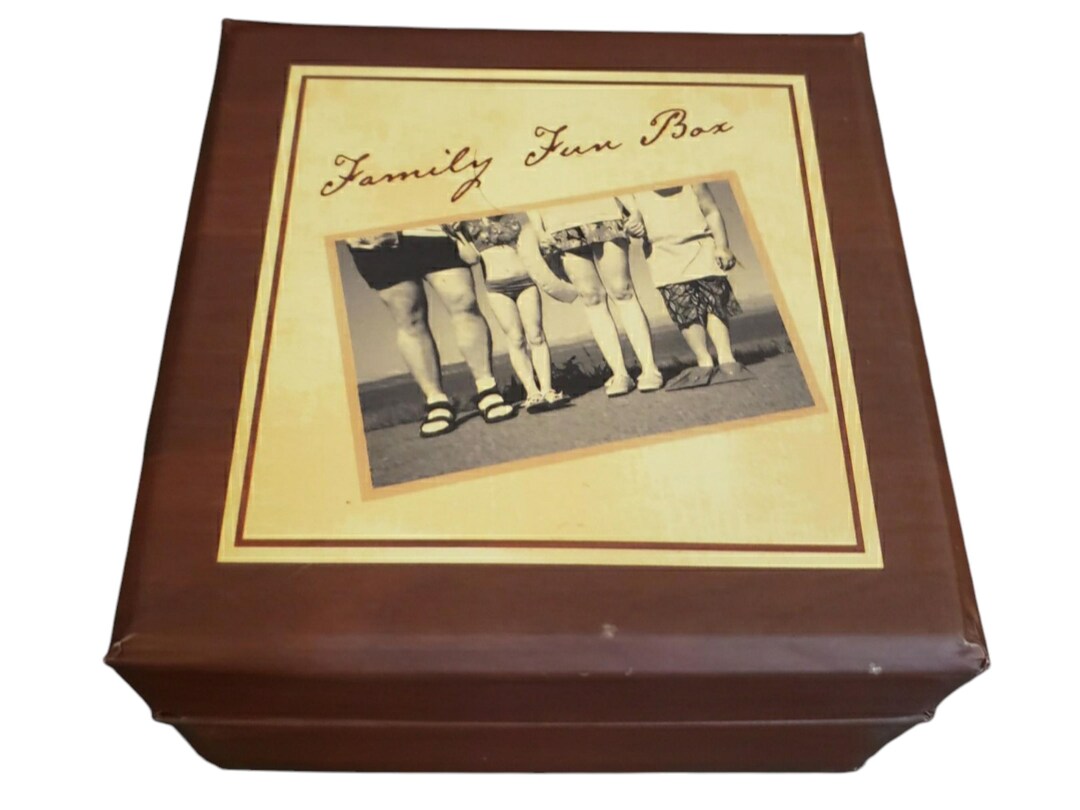 Family Fun Box Activity Game - Etsy