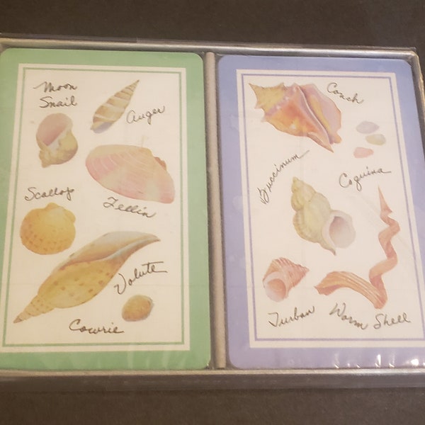 Shell Playing Cards - Etsy