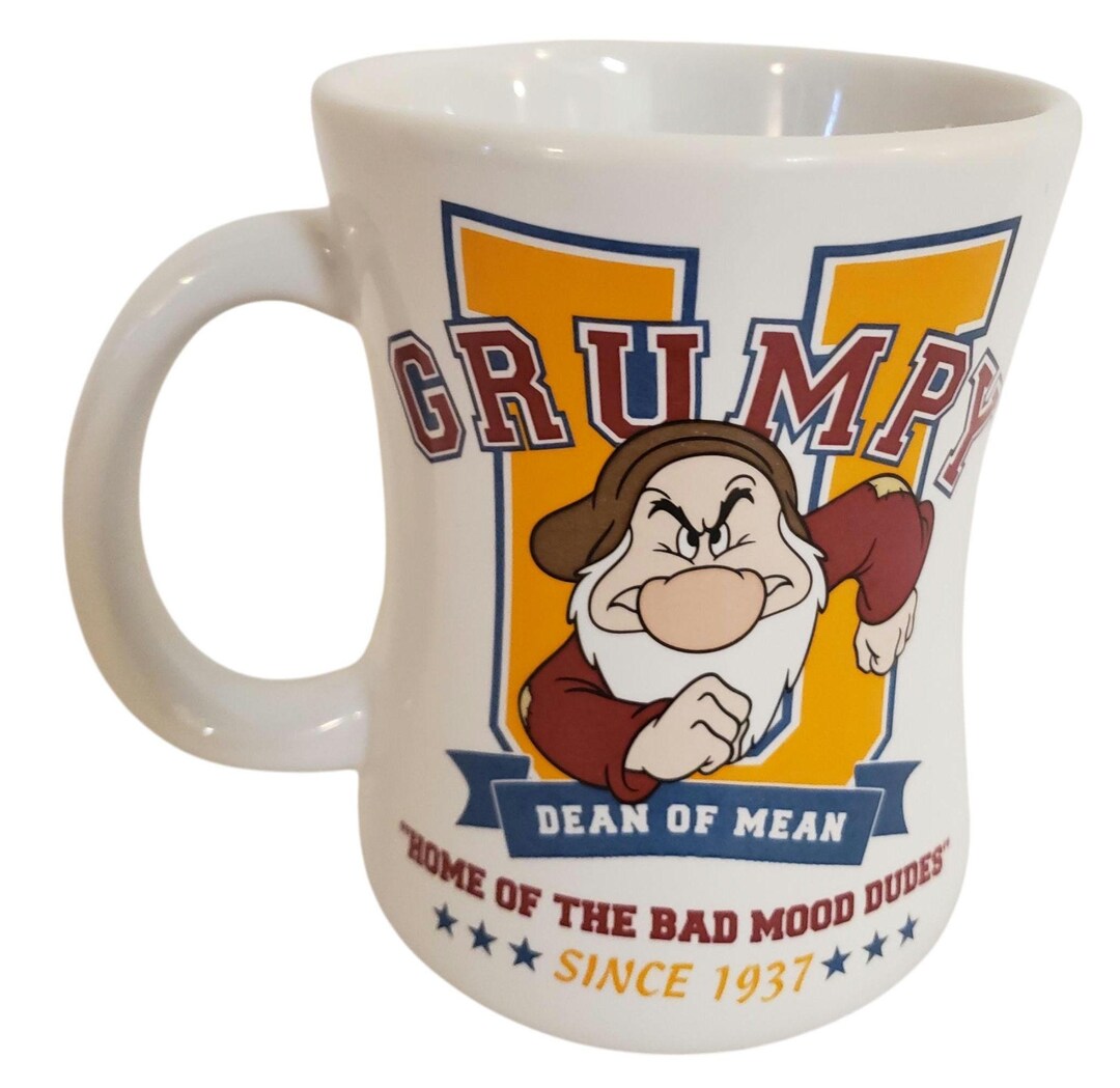 Walt Disney's Snow White Grumpy Dwarf Grumpy U Dean of Mean Home of the ...