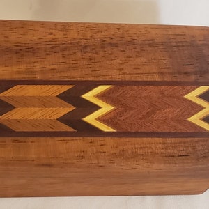 Handmade Wood Inlay Trinket Keepsake Box Jewelry Box - Etsy