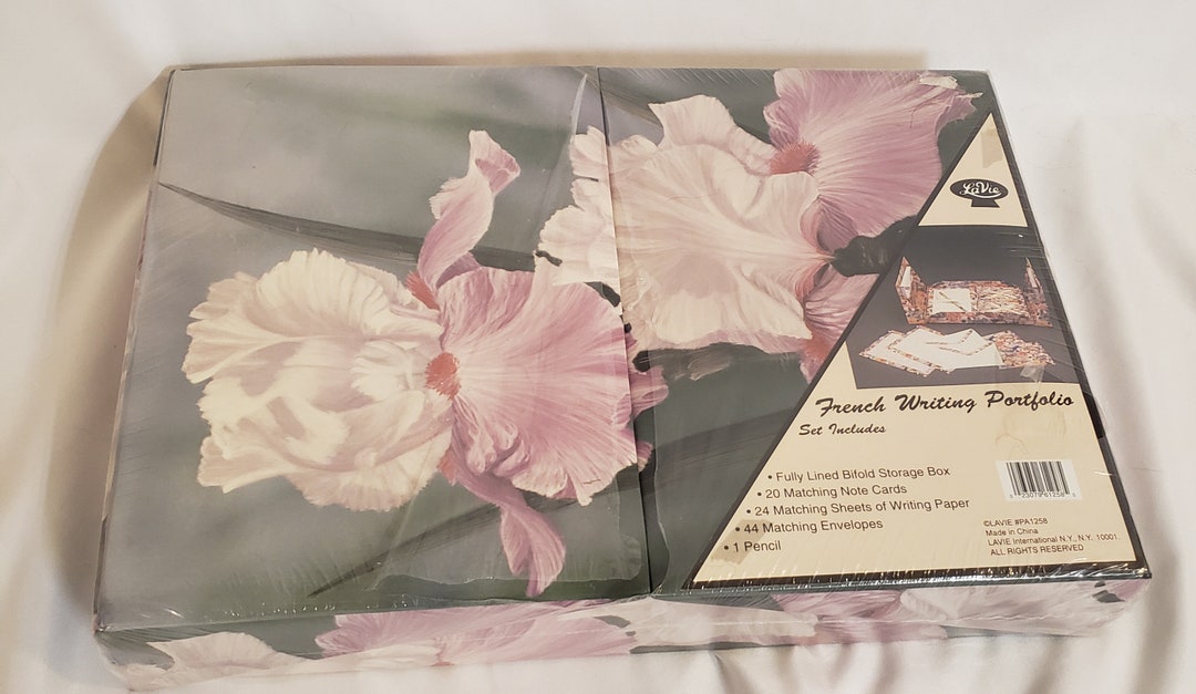 French Writing Portfolio Set New in Box - Etsy