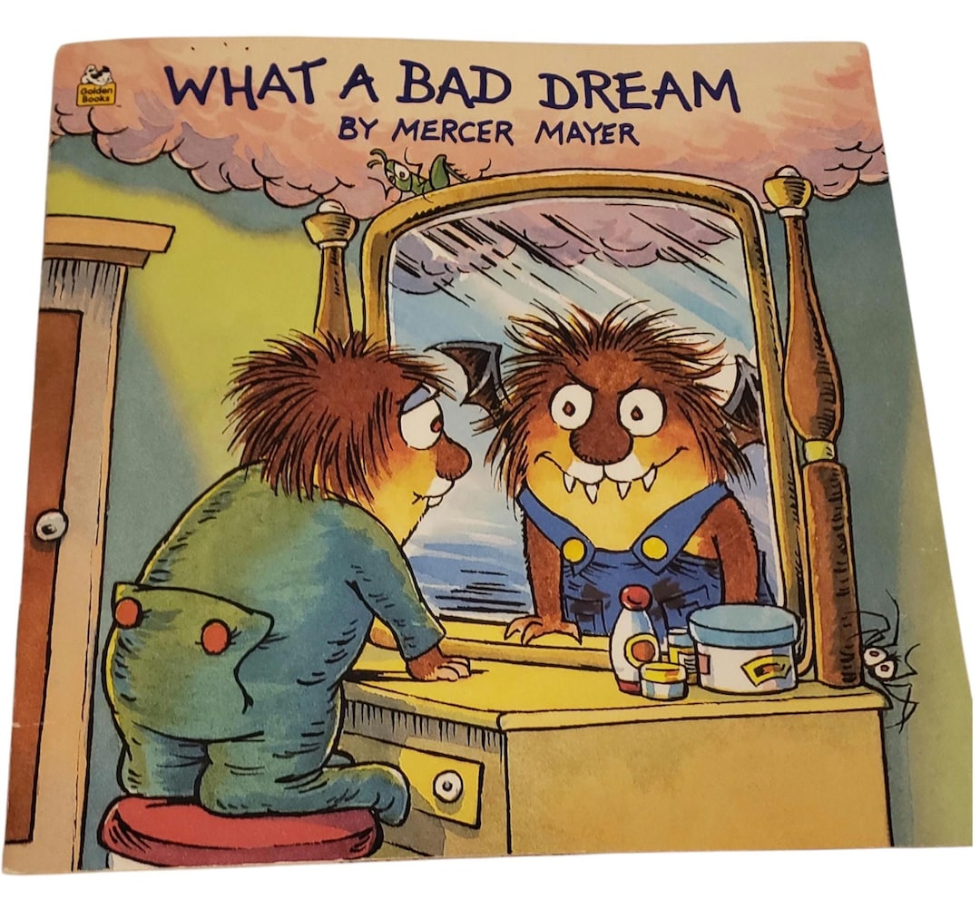Mercer Mayer Just a Bad Dream A Golden Book 1992 by Mercer Mayers ...