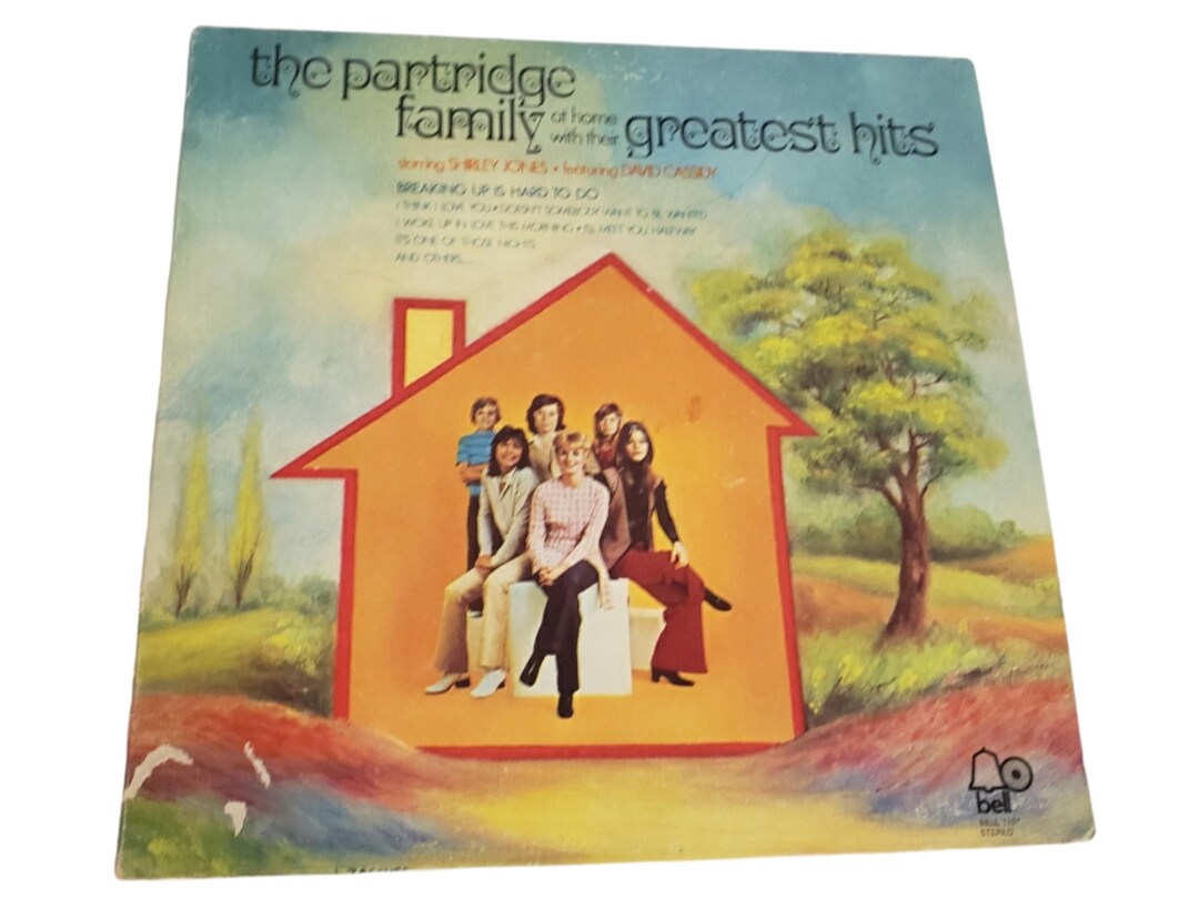 The Partridge Family at Home With Their Greatest Hits Record Vinyl LP ...