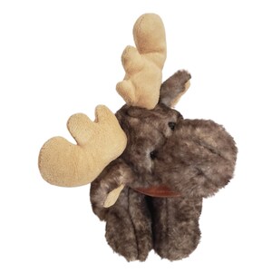 Moose Stuffed Animal Plush Brown and Tan 10 Inch - Etsy