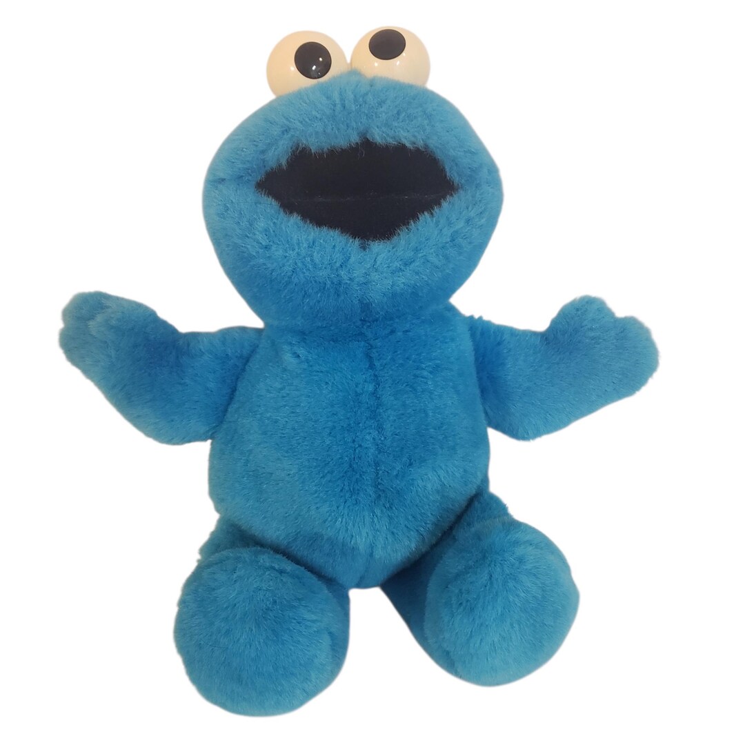 Sesame Street Tickle Me Cookie Monster 1997 Tyco Talks, Shakes, and ...