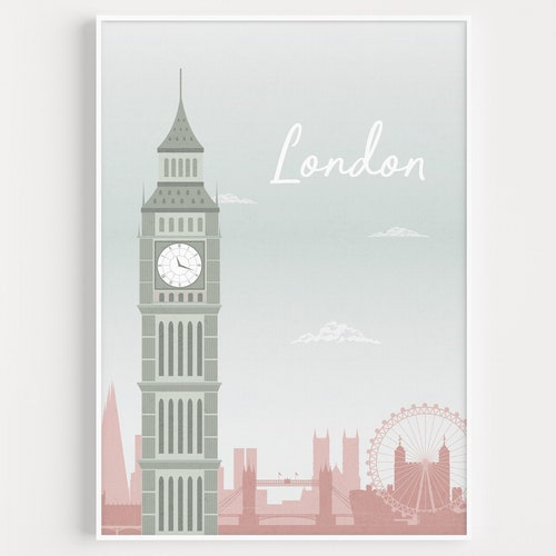 Printable Wall Art Printable London Print London Poster - Etsy