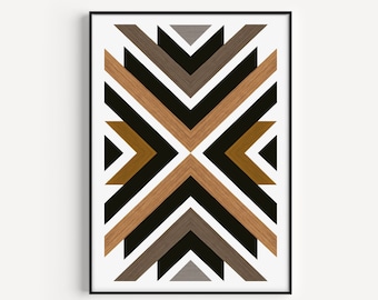 Aztec Wall Art - Etsy