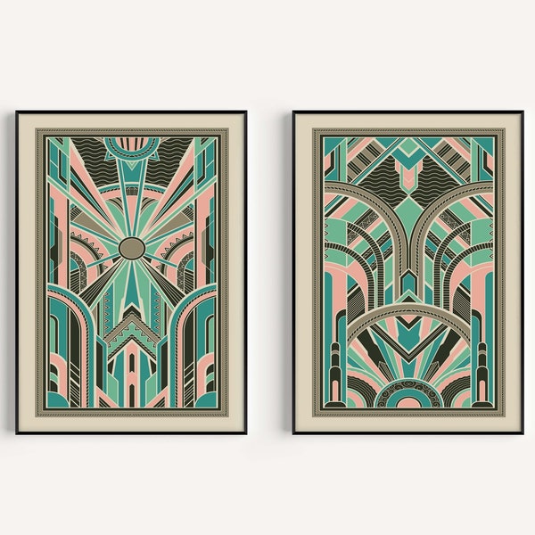 Art Deco Prints - Etsy