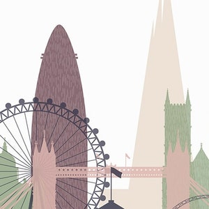 London Printable, London Wall Art, Travel Print, Art Print, London ...