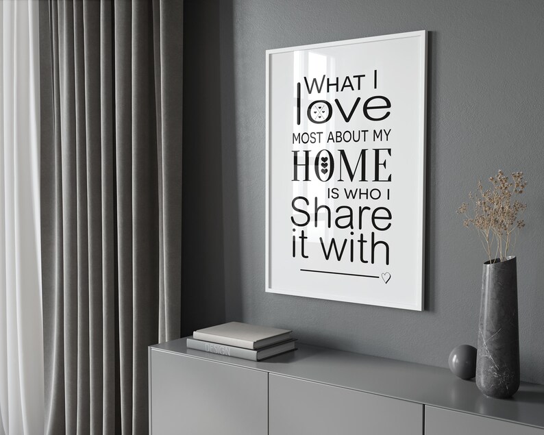Printable Quote, Wall Art, Quote Prints, Home Print, Home Quote Print ...