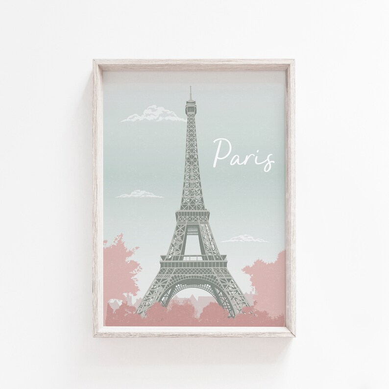 Paris Print, Paris Printable, Paris, Printable Art, Travel Print, Paris ...