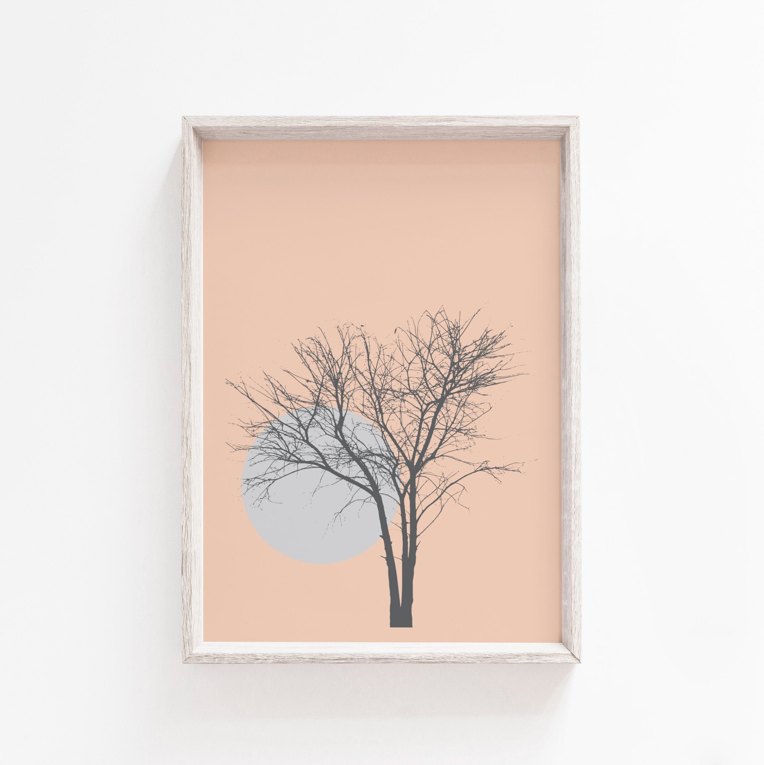 Wall Art Set, Tree Wall Art, Tree Printable, Printable Wall Art, Set of ...