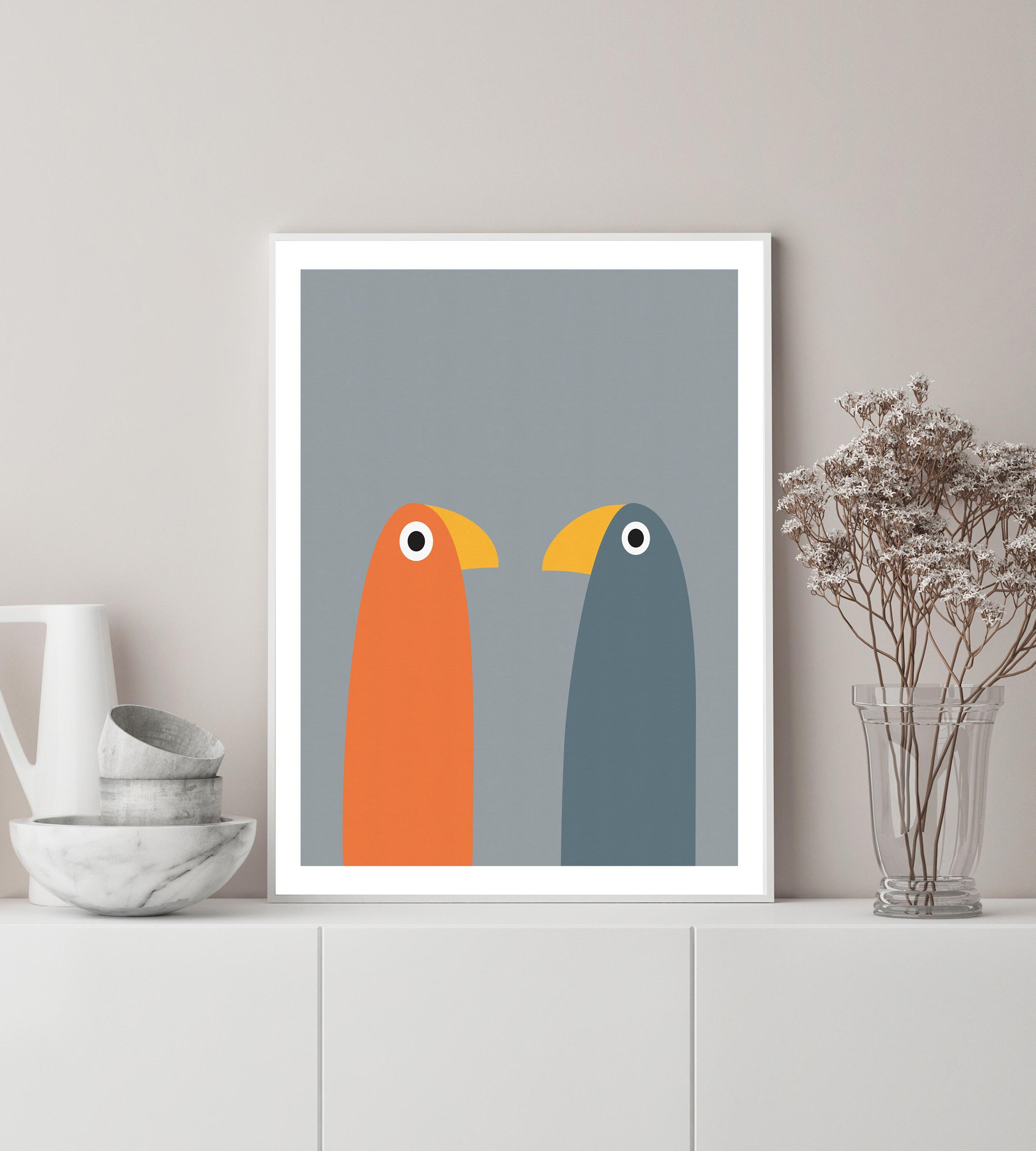 Bird Print, Printable Wall Art, Bird Wall Art, Printable Art, Bird Art ...