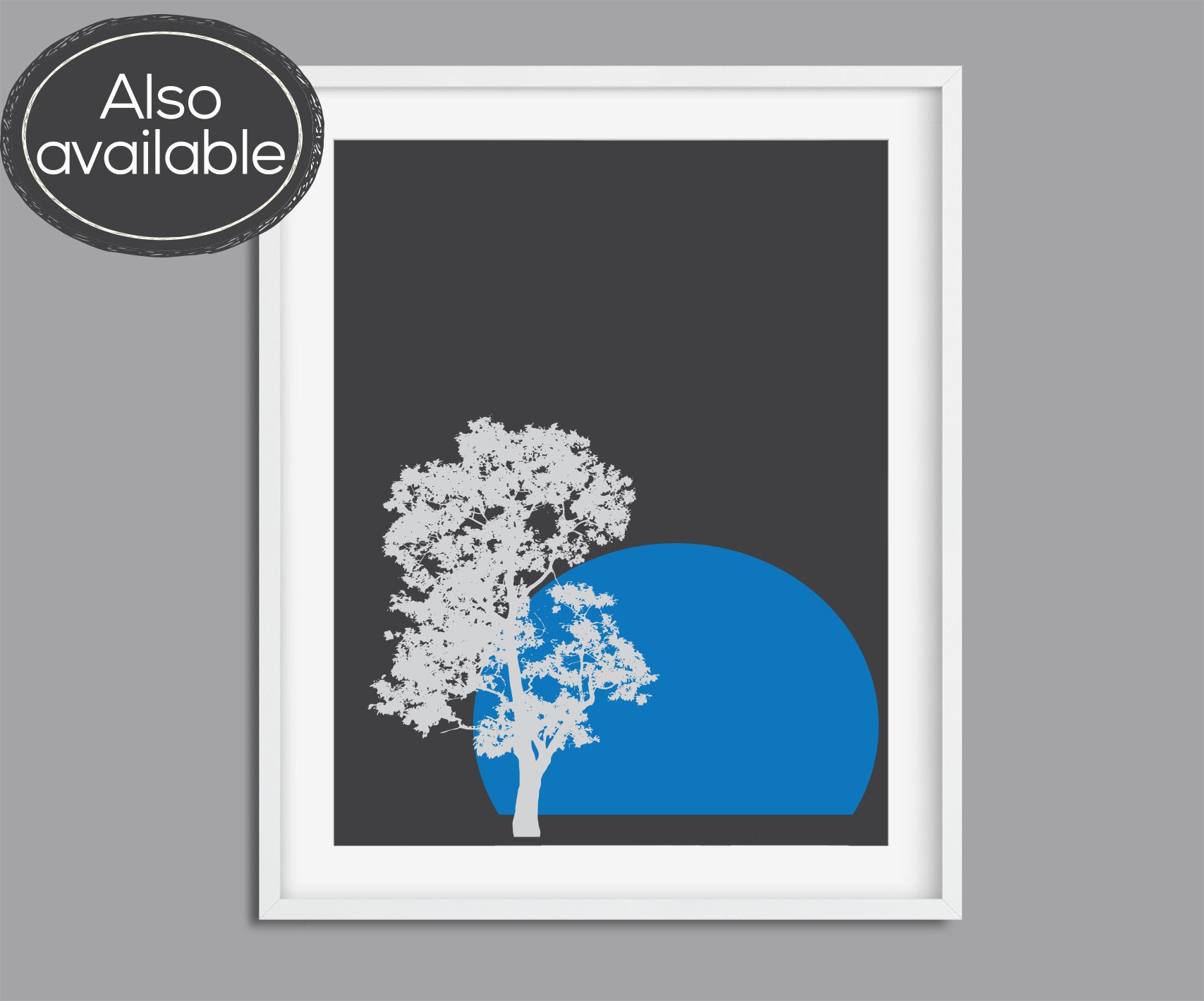 Tree Print Printable Wall Art Printable Wall Art Print | Etsy