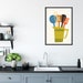 Mid Century Modern, Kitchen Print, Printable Wall Art, Kitchen Wall Art ...