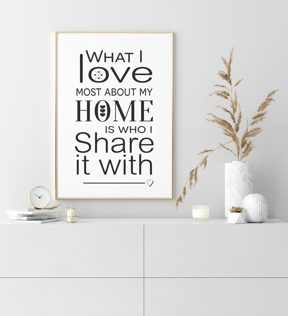 Printable Quote Wall Art Quote Prints Home Print Home | Etsy