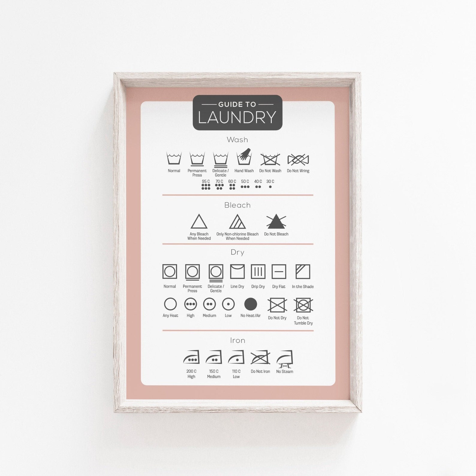 Laundry Printables, Wall Art, Laundry, Wall Art Prints, Printables ...