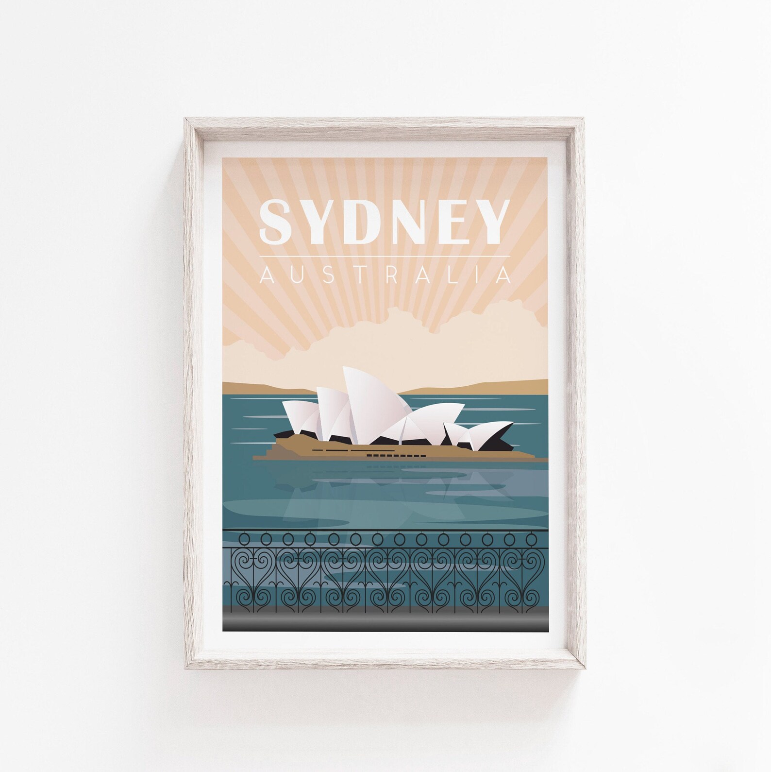 Sydney Print Sydney Poster Printable Wall Art Sydney - Etsy