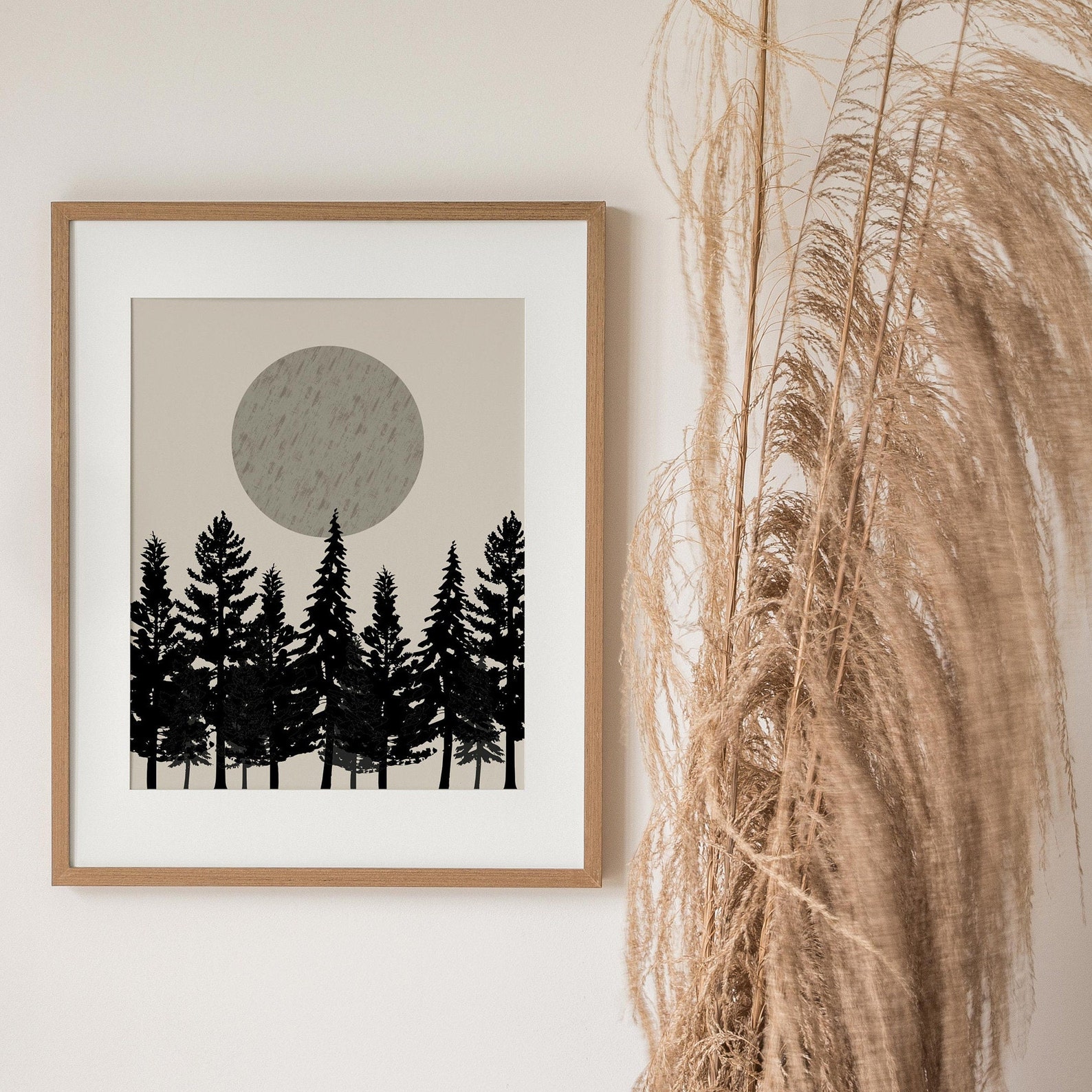 Tree Print Tree Wall Art Tree Printable Printable Wall Art - Etsy