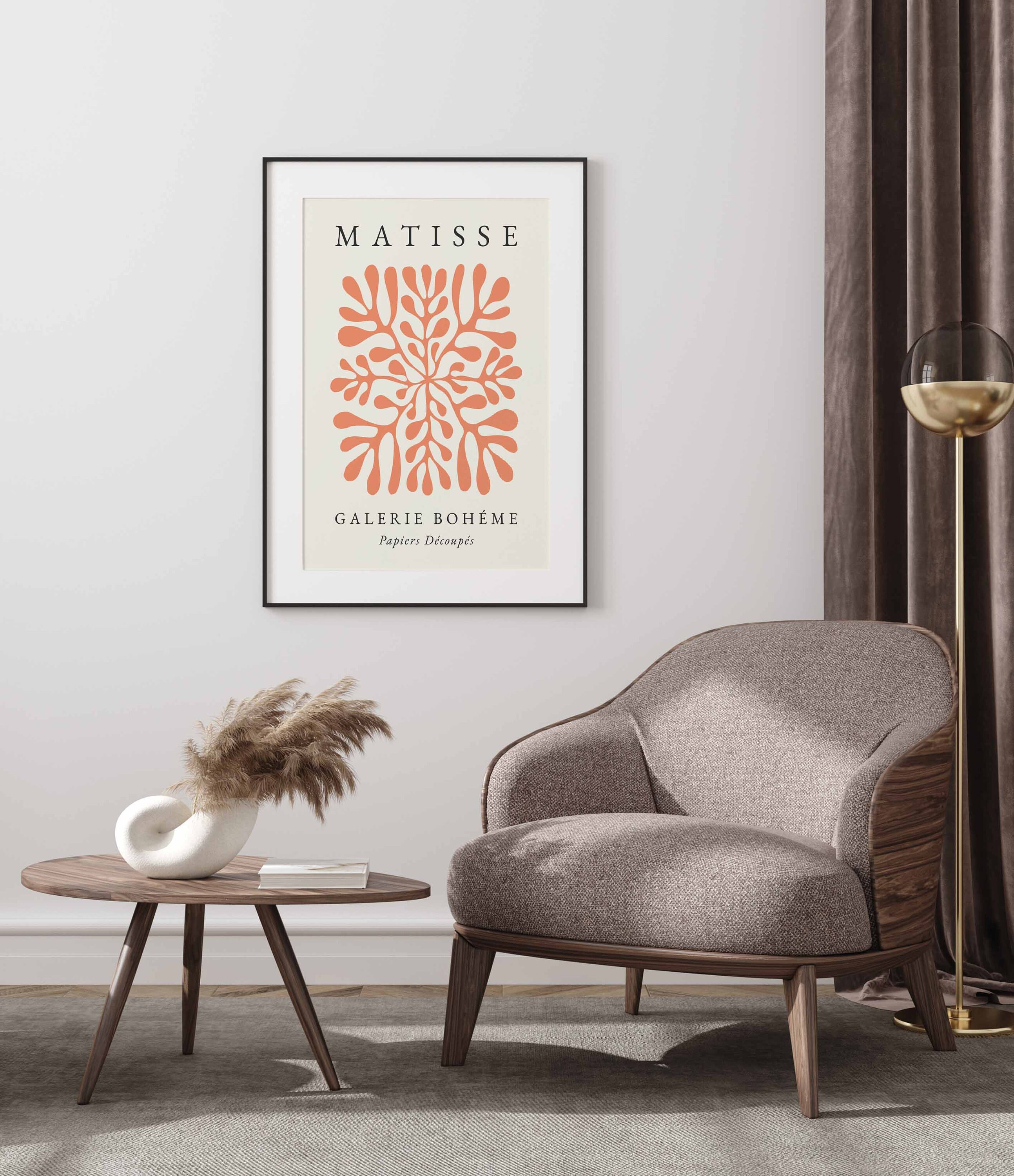 Printable Wall Art Orange Wall Art Boho Printable Wall Art - Etsy