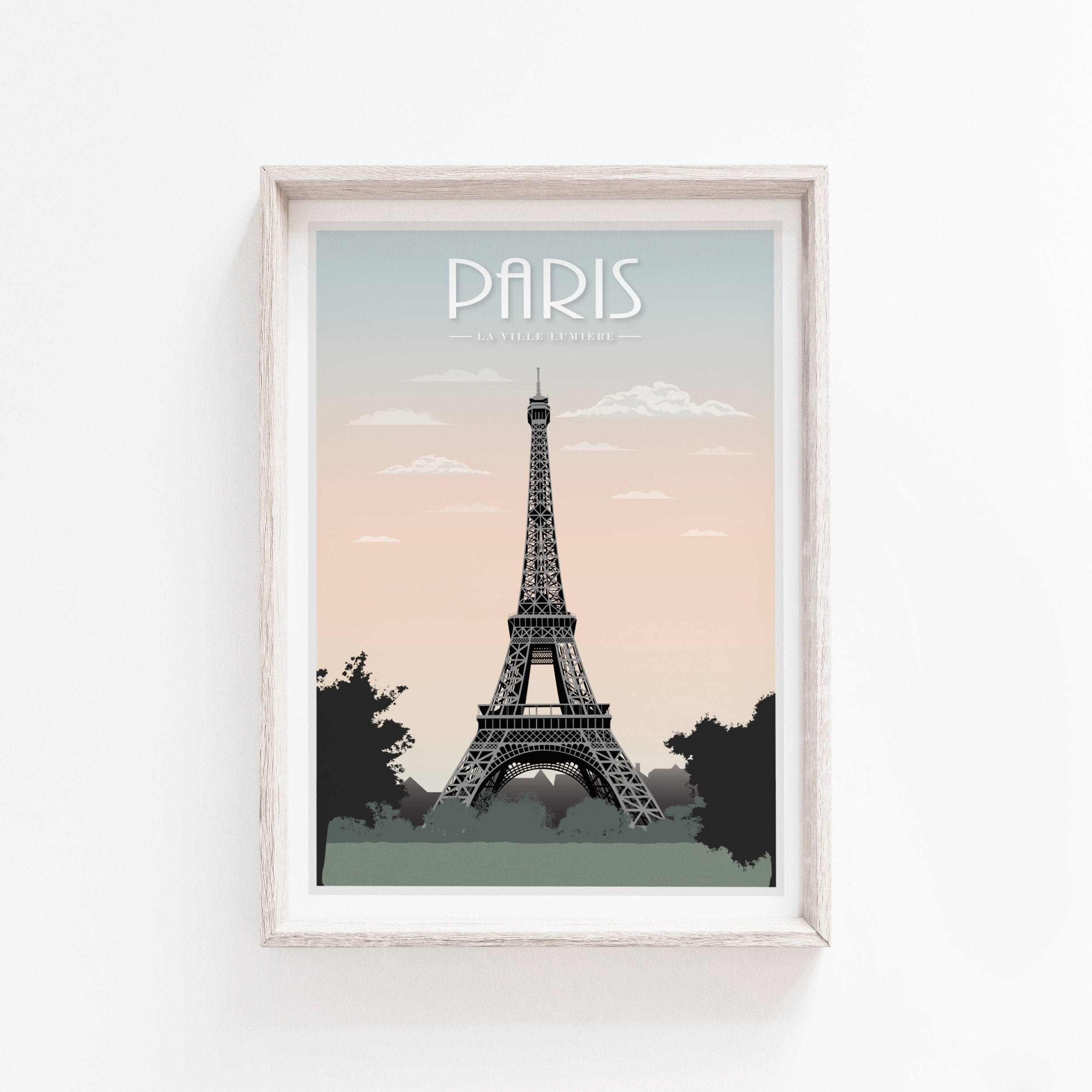 Paris Print Paris Poster Paris Art Print Printable Wall | Etsy
