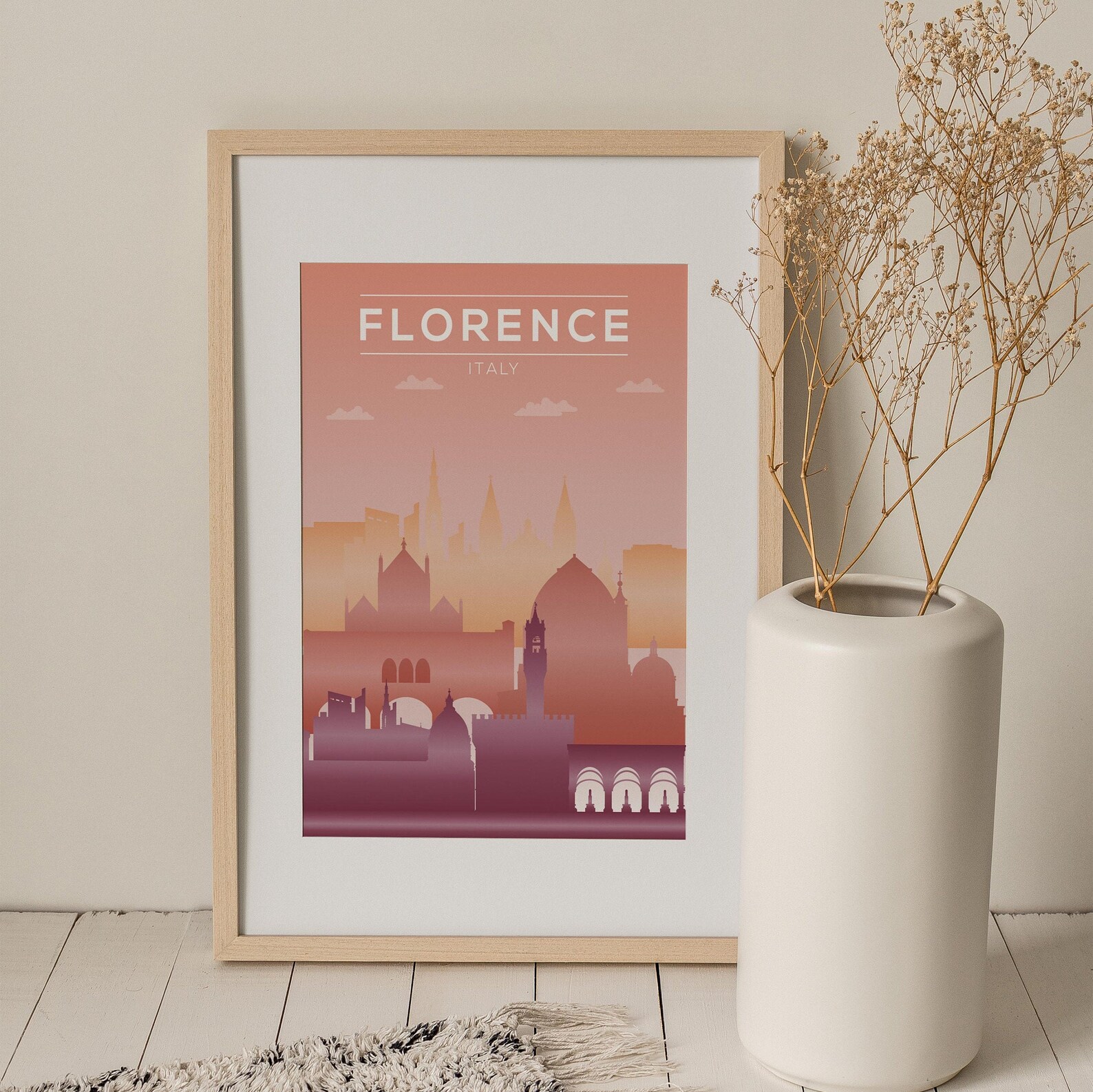 Florence Poster Florence Print Travel Poster Florence - Etsy