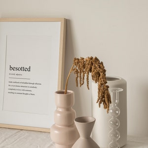 Besotted Definition, Love Print, Besotted Printable, Love Wall Art ...