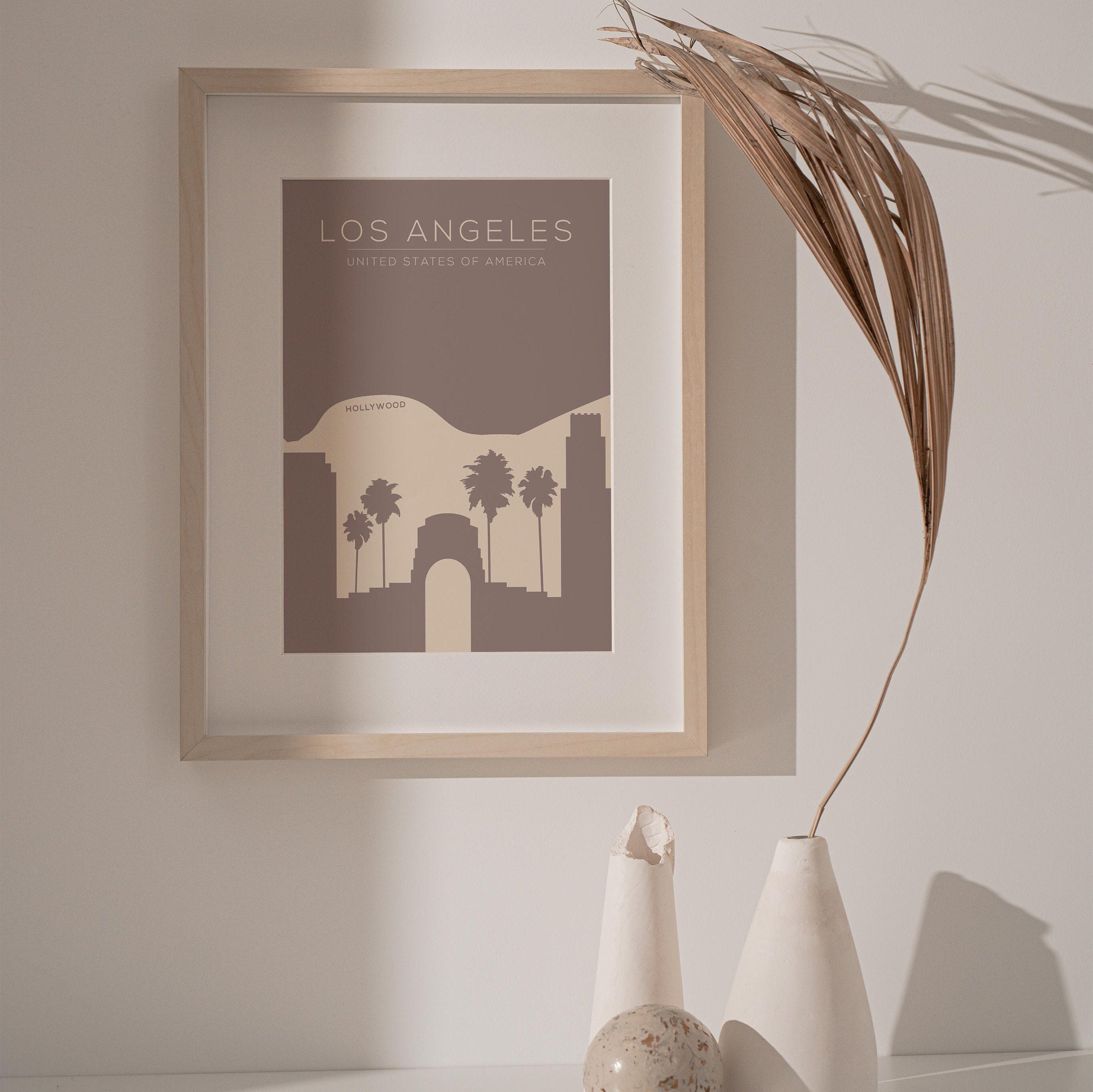 Los Angeles Printable Printable Art Los Angeles Print Los - Etsy