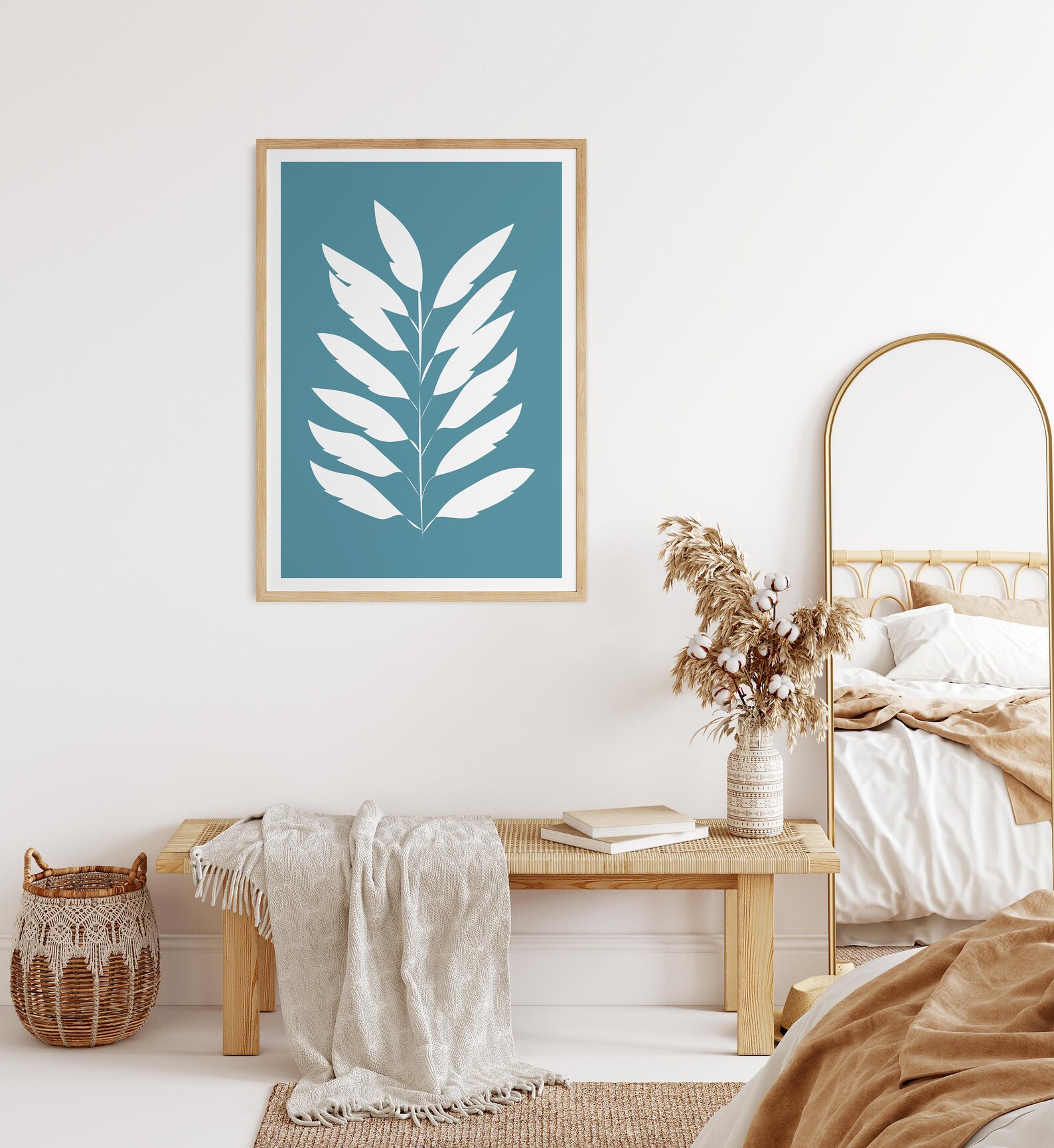 Printable Art Blue Wall Art Printables Wall Art Print | Etsy