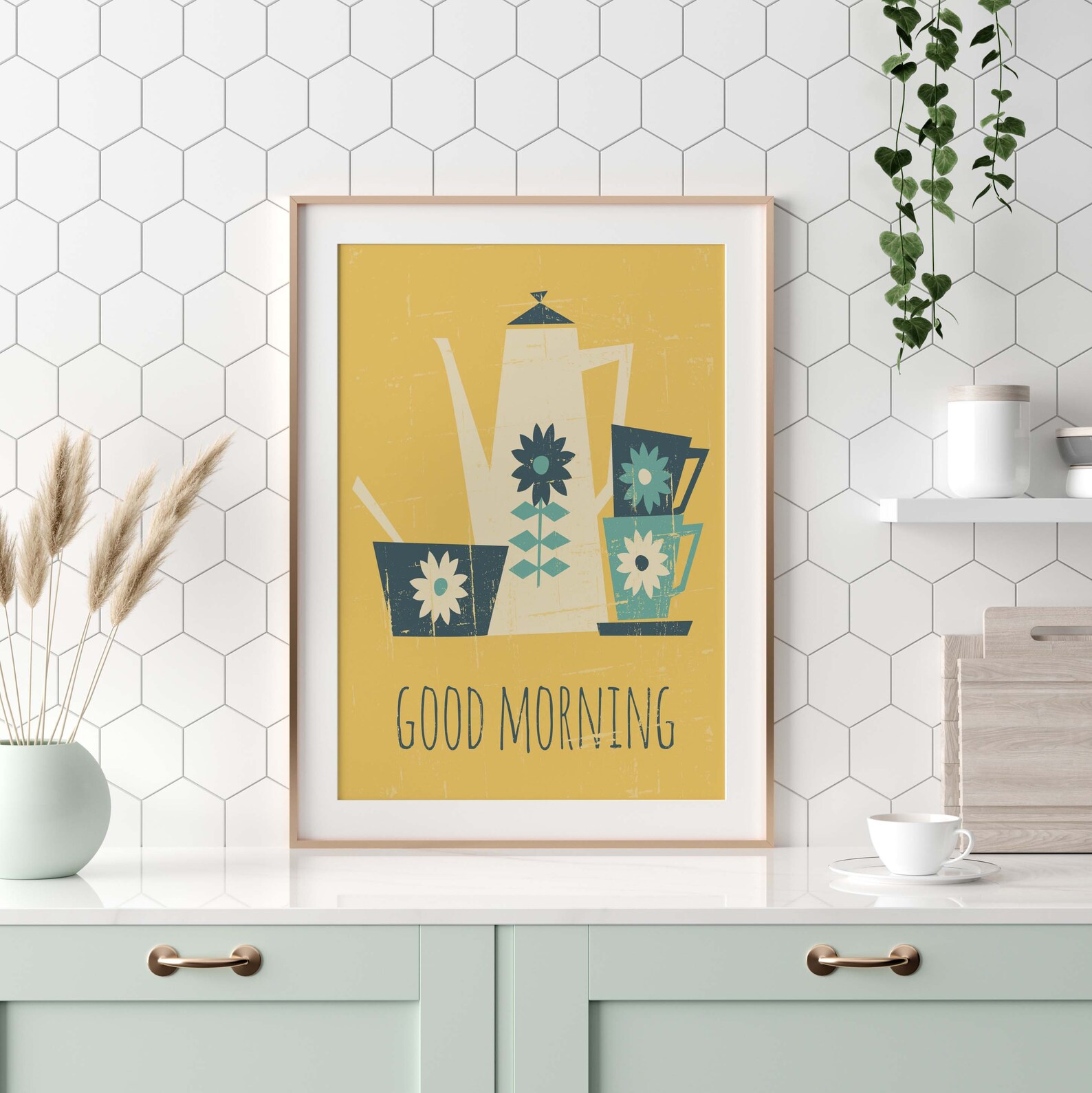 Wall Art Printable Art Tea Wall Art Tea Printable Kitchen | Etsy