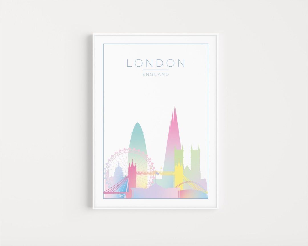 London Poster, London Printable, London Print, Printable, Travel ...