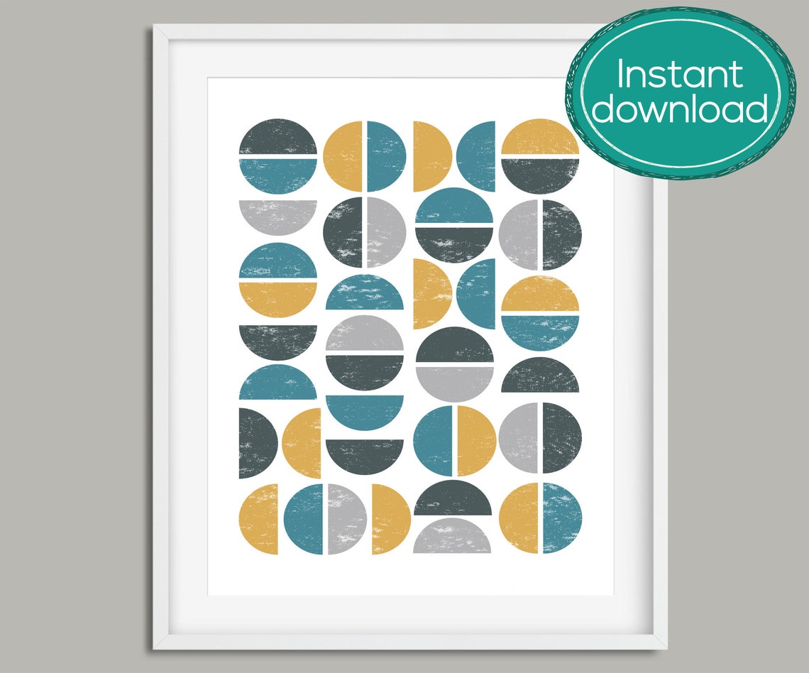 Printables Scandinavian Print Printable Art Wall Art | Etsy