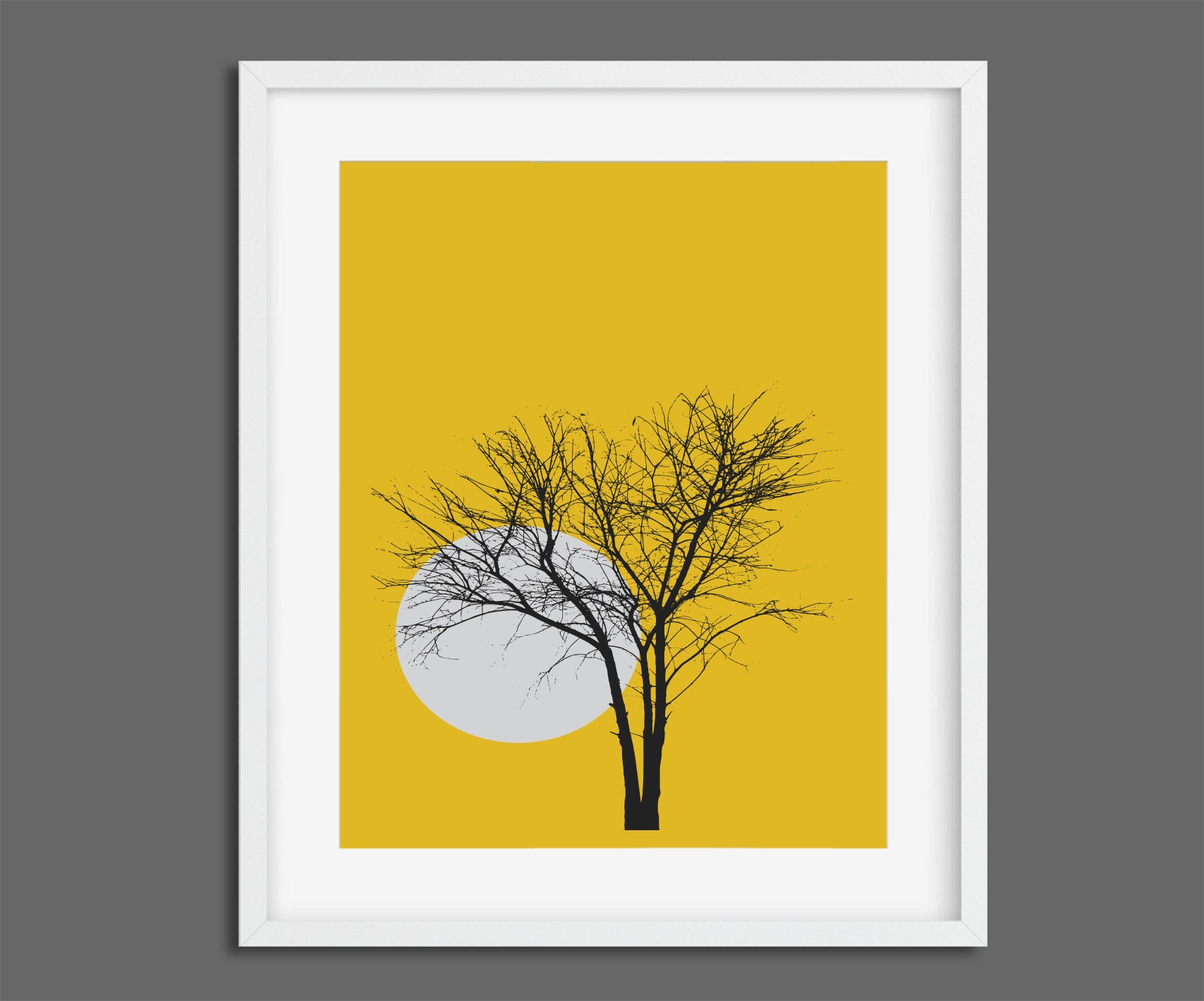 Printable Wall Art Print Tree Wall Art Tree Print Etsy
