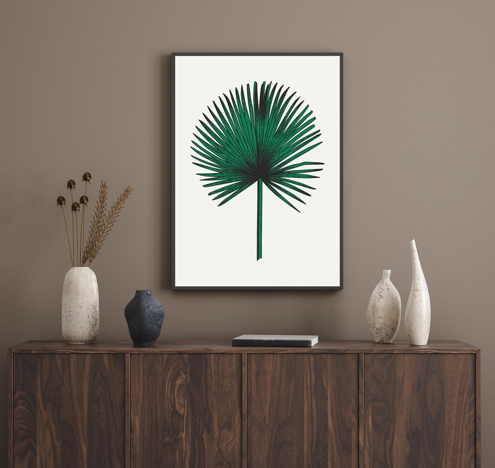 Botanical Print Green Art Print Botanical Printable - Etsy