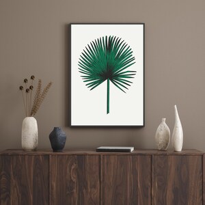 Botanical Print, Green Art Print, Botanical Printable, Printable Art ...