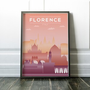 Florence Poster, Florence Print, Travel Poster, Florence Printable ...