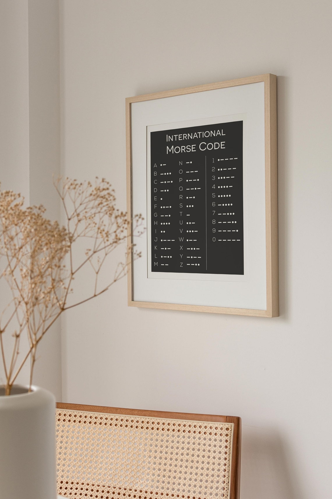 Morse Code Printable Wall Art Morse Code Print Printable | Etsy