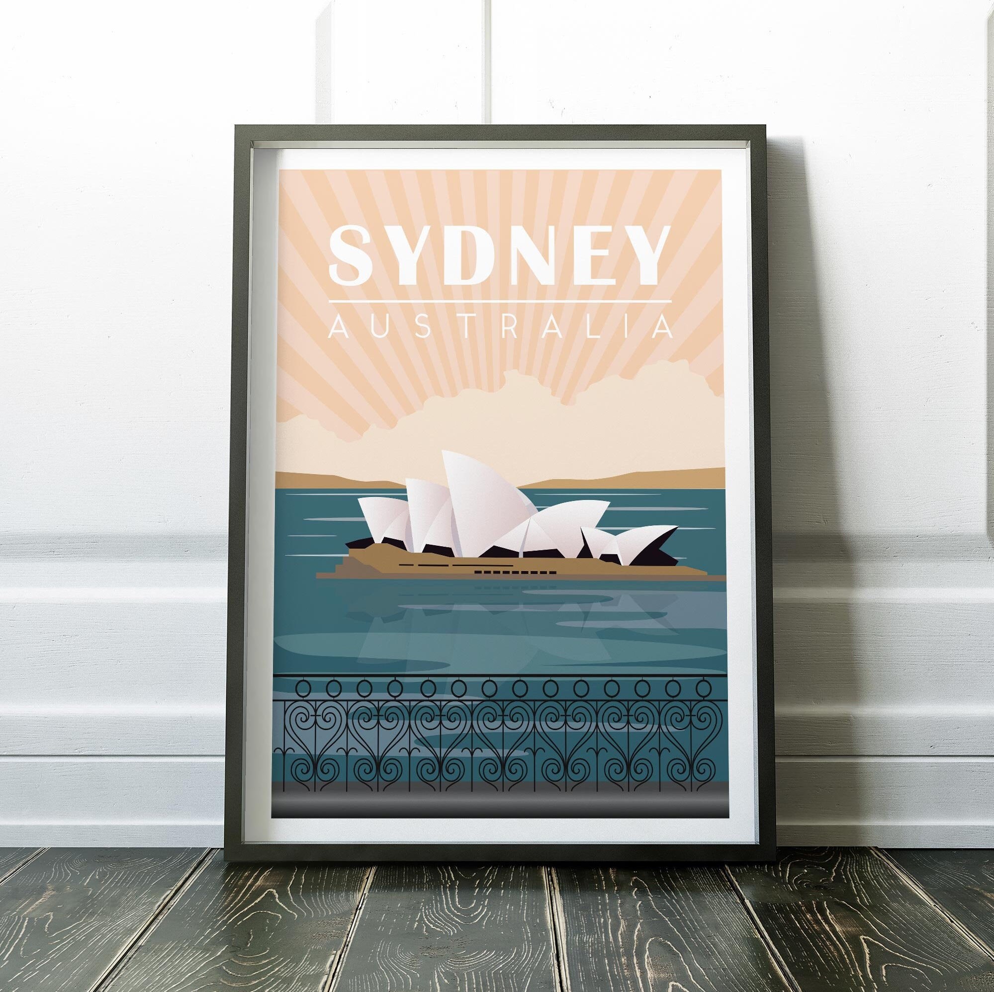 Sydney Print Sydney Poster Printable Wall Art Sydney - Etsy
