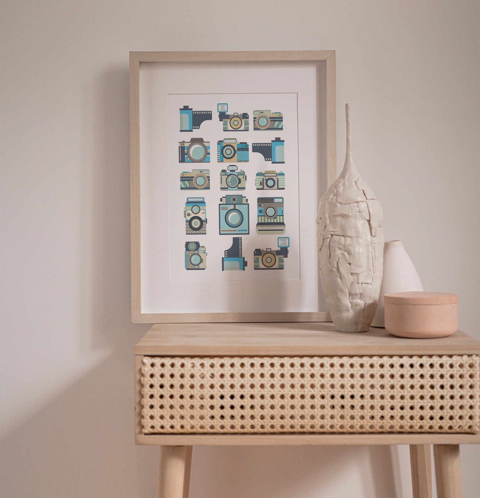 Printable Art Camera Wall Art Retro Camera Wall Art Prints - Etsy