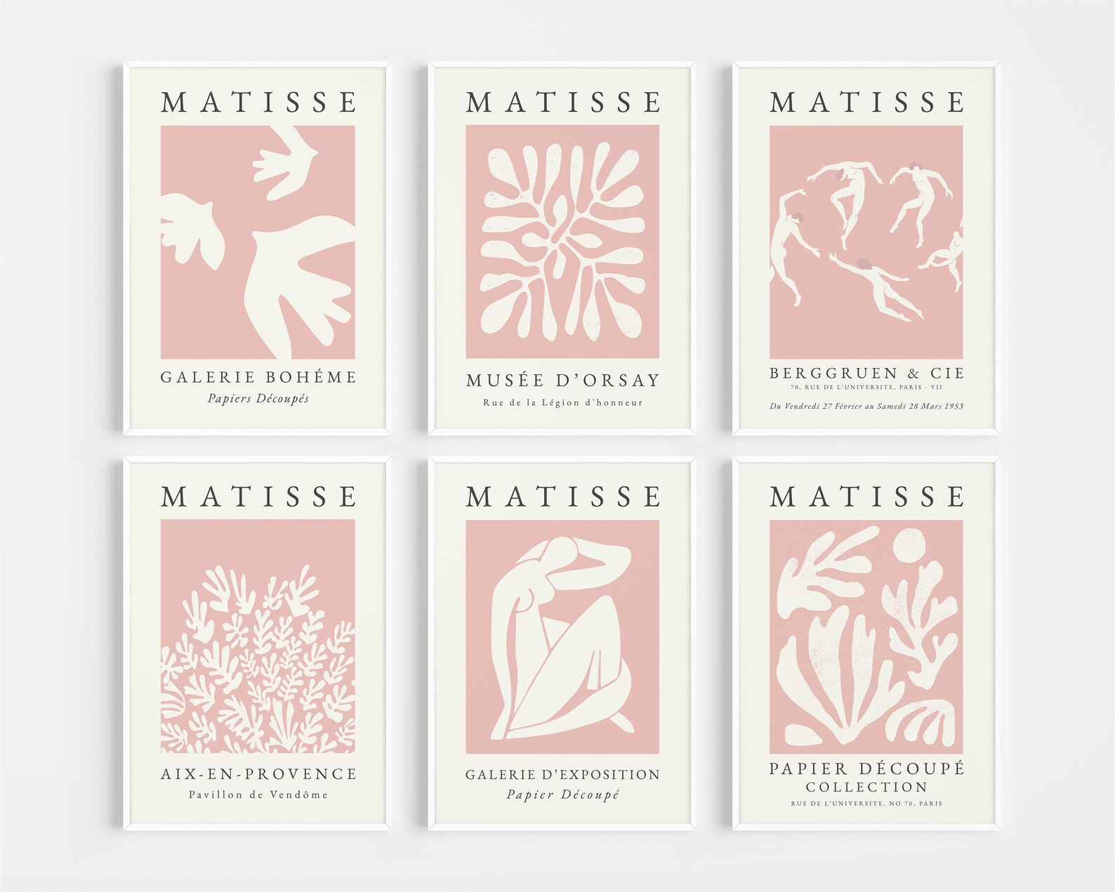 Printable Wall Art Pink Printable Wall Art Print Pink | Etsy