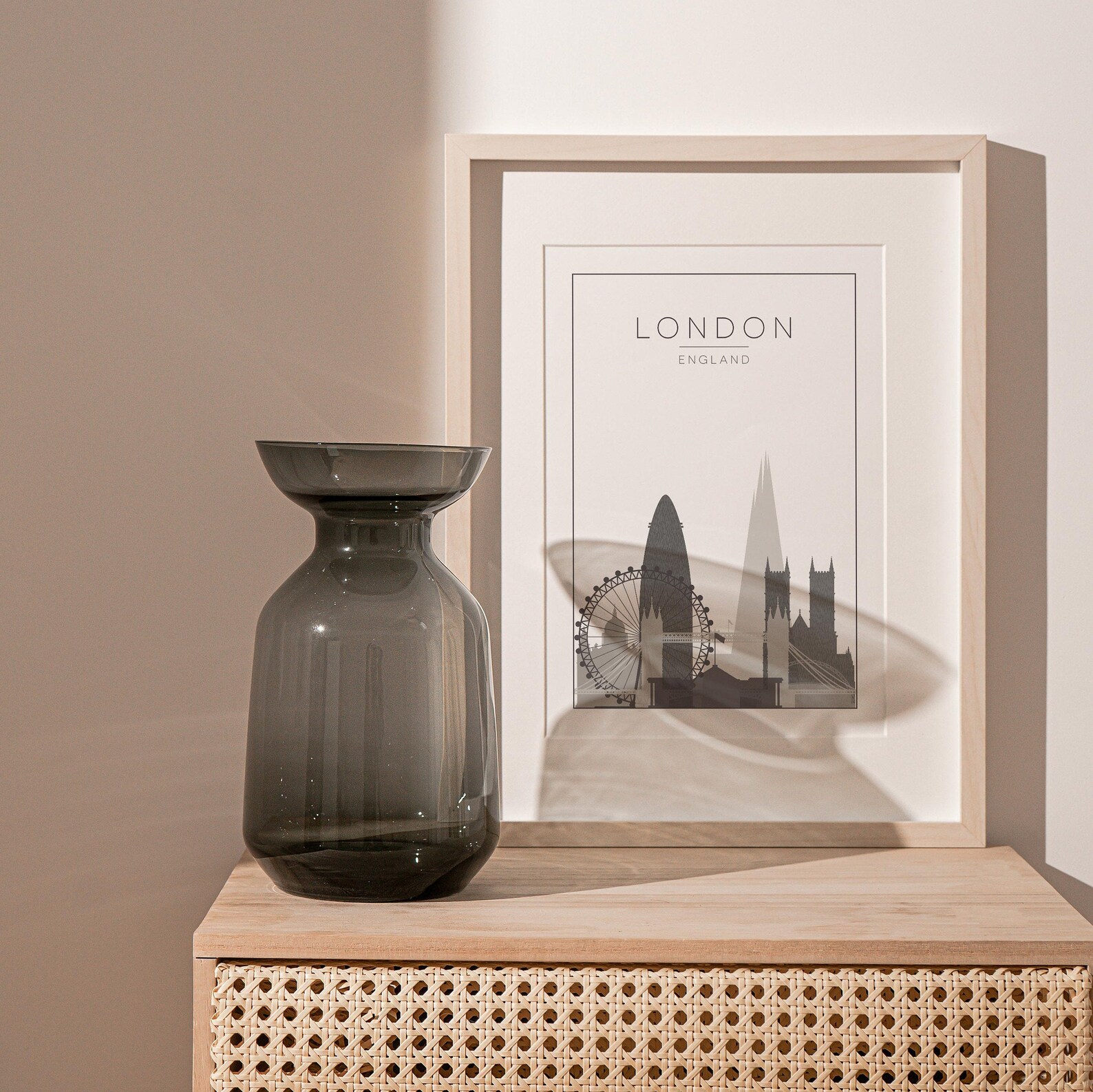 Wall Art Set of Prints Travel Print Set Grey Prints Travel - Etsy UK