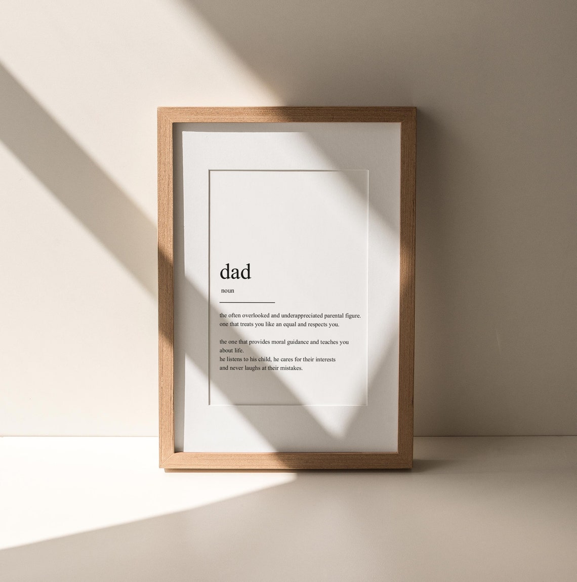 Printable Art Dad Definition Print Wall Art Prints Instant - Etsy