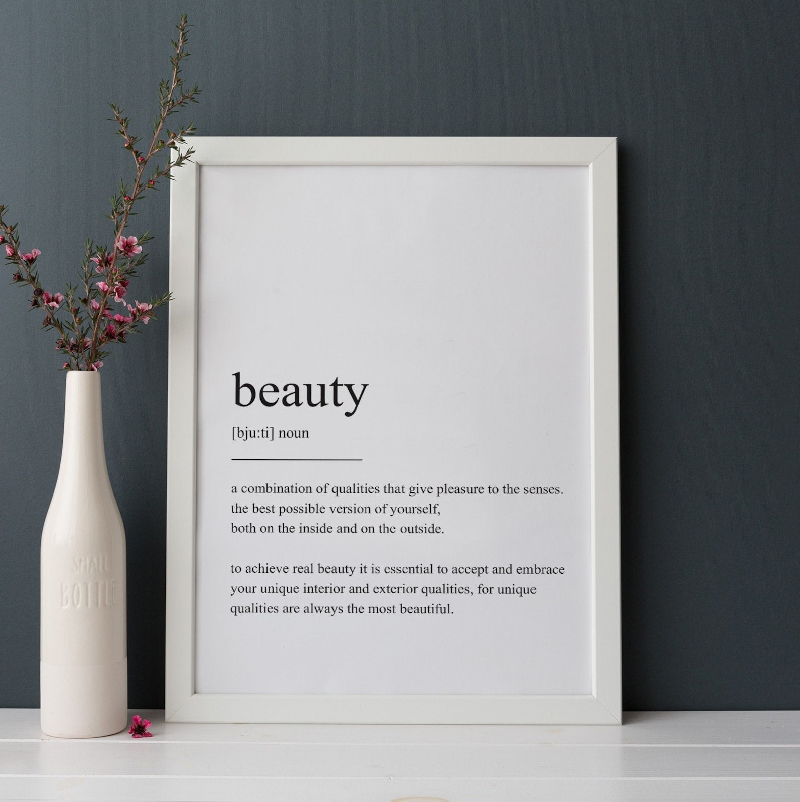 Beauty Definition Printable Wall Art Printable Definition - Etsy UK