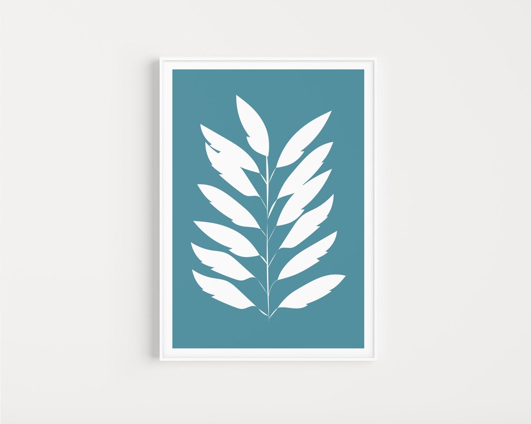 Printable Art, Blue Wall Art, Printables, Wall Art Print, Minimalist ...