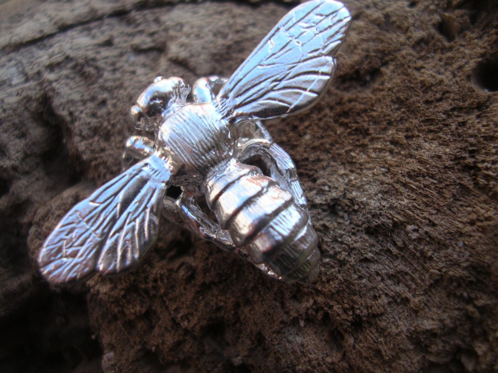 Honey Bee Pin - Etsy