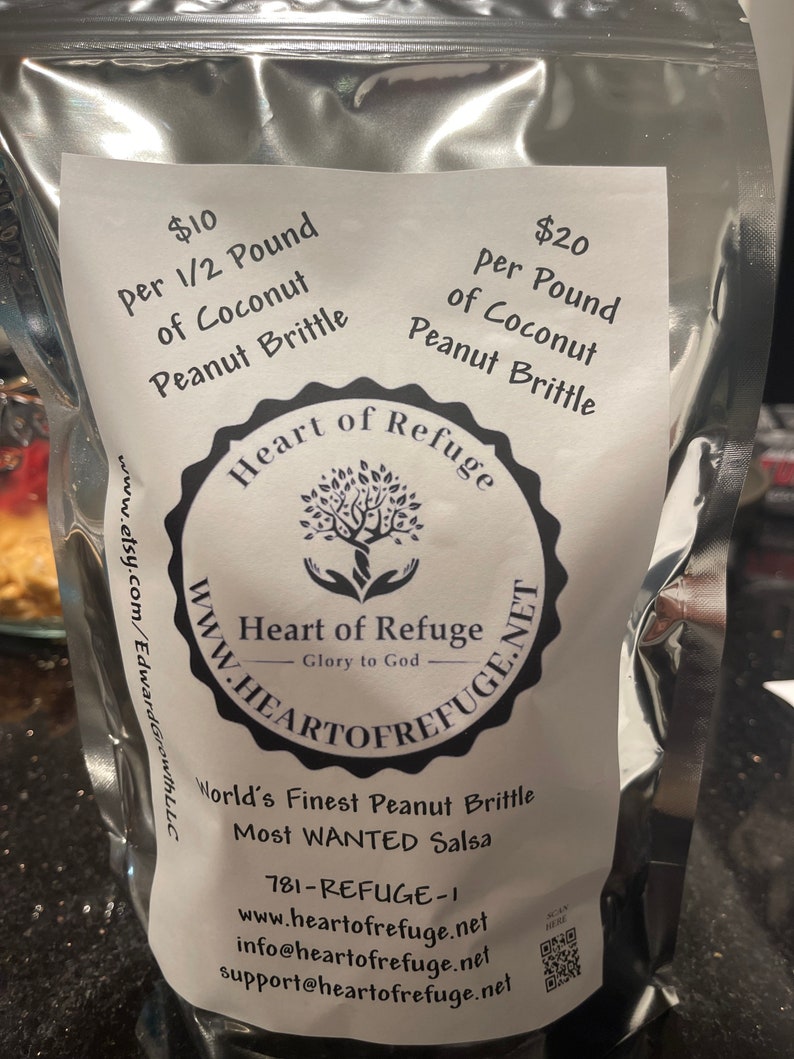 Coconut Peanut Brittle - Etsy