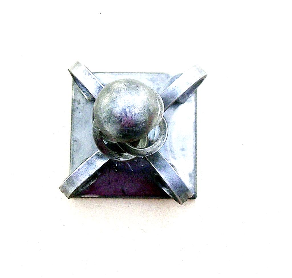 Wrought Iron Post Top/cap/topper 100mm - Etsy UK