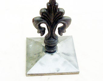 Wrought Iron Post Top/cap/topper 100mm - Etsy UK
