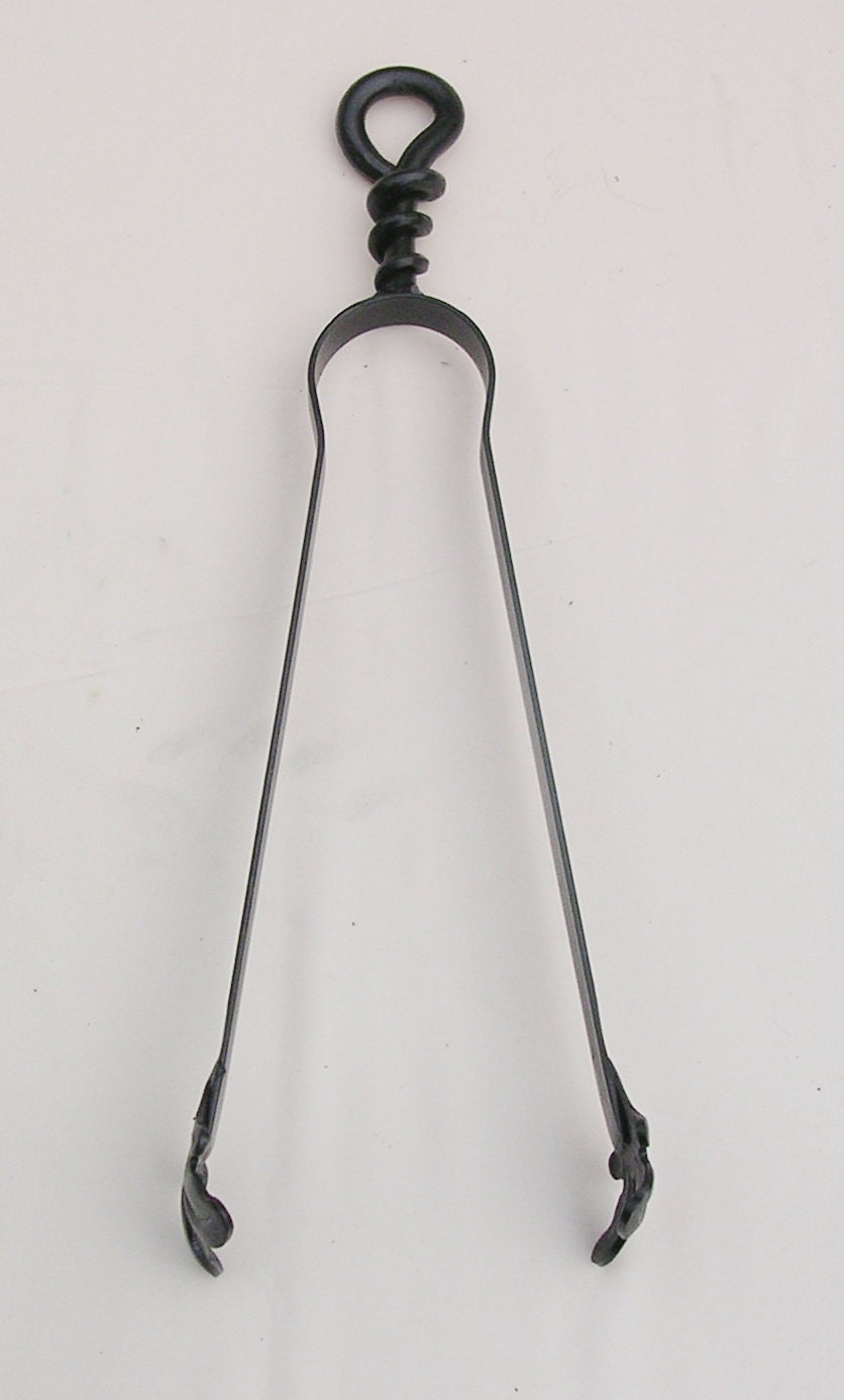 Blacksmith Made Coal Tongs - Etsy